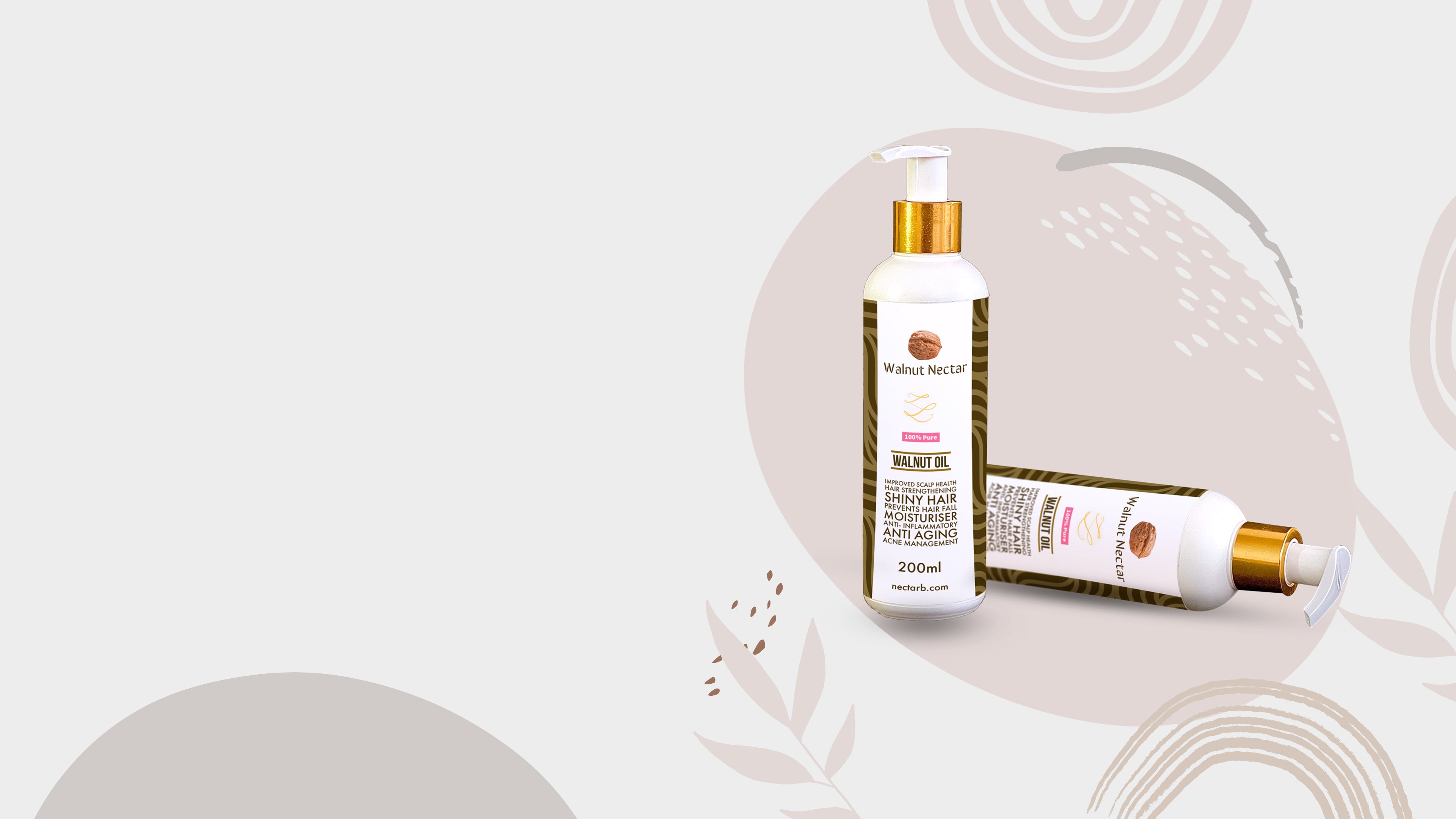 NectarB: Pure Organic Cold-Pressed Oils for Health and Wellness